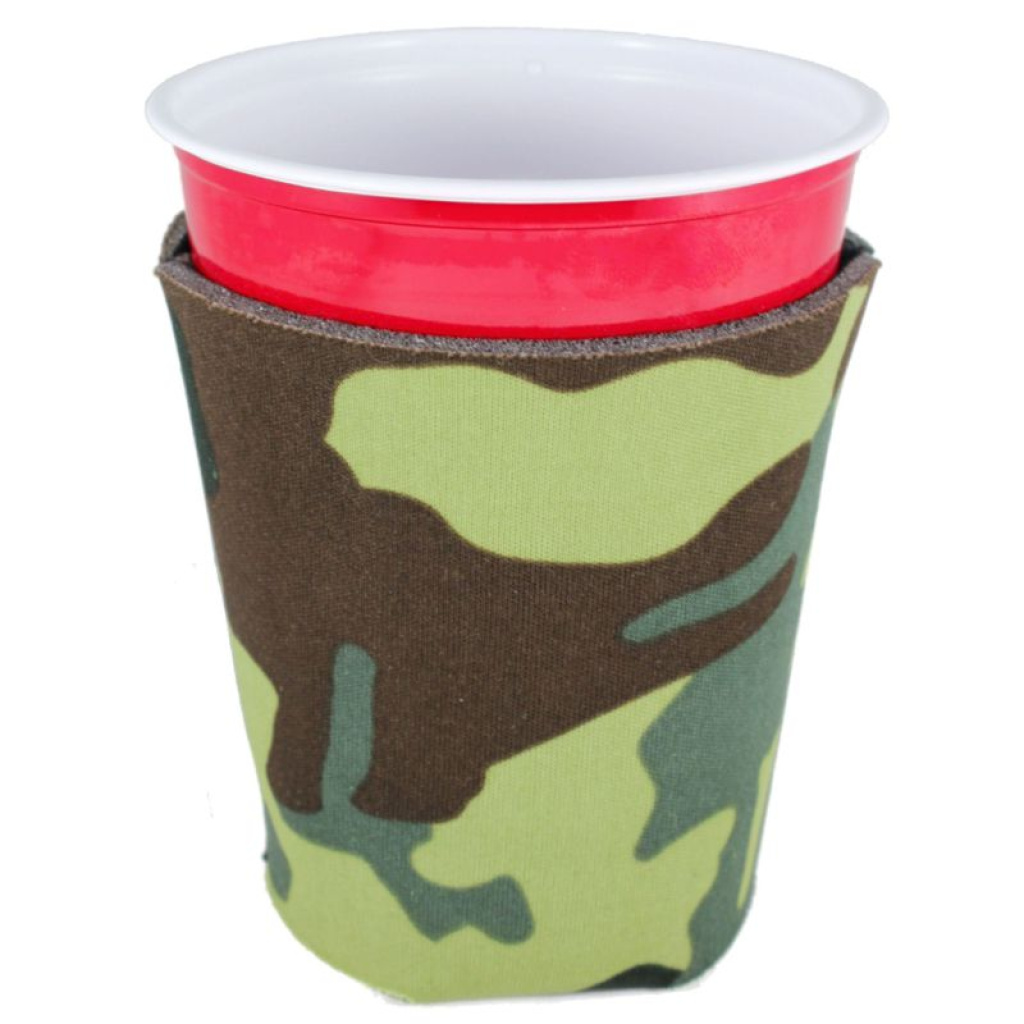 Blank Foam Collapsible Party Solo Cup Coolie – Made in USA – Wholesale ...