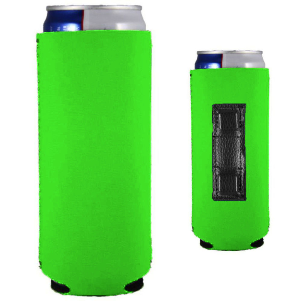 Blank Magnetic Neoprene Collapsible Slim 12 oz Can Coolie – Wholesale ...