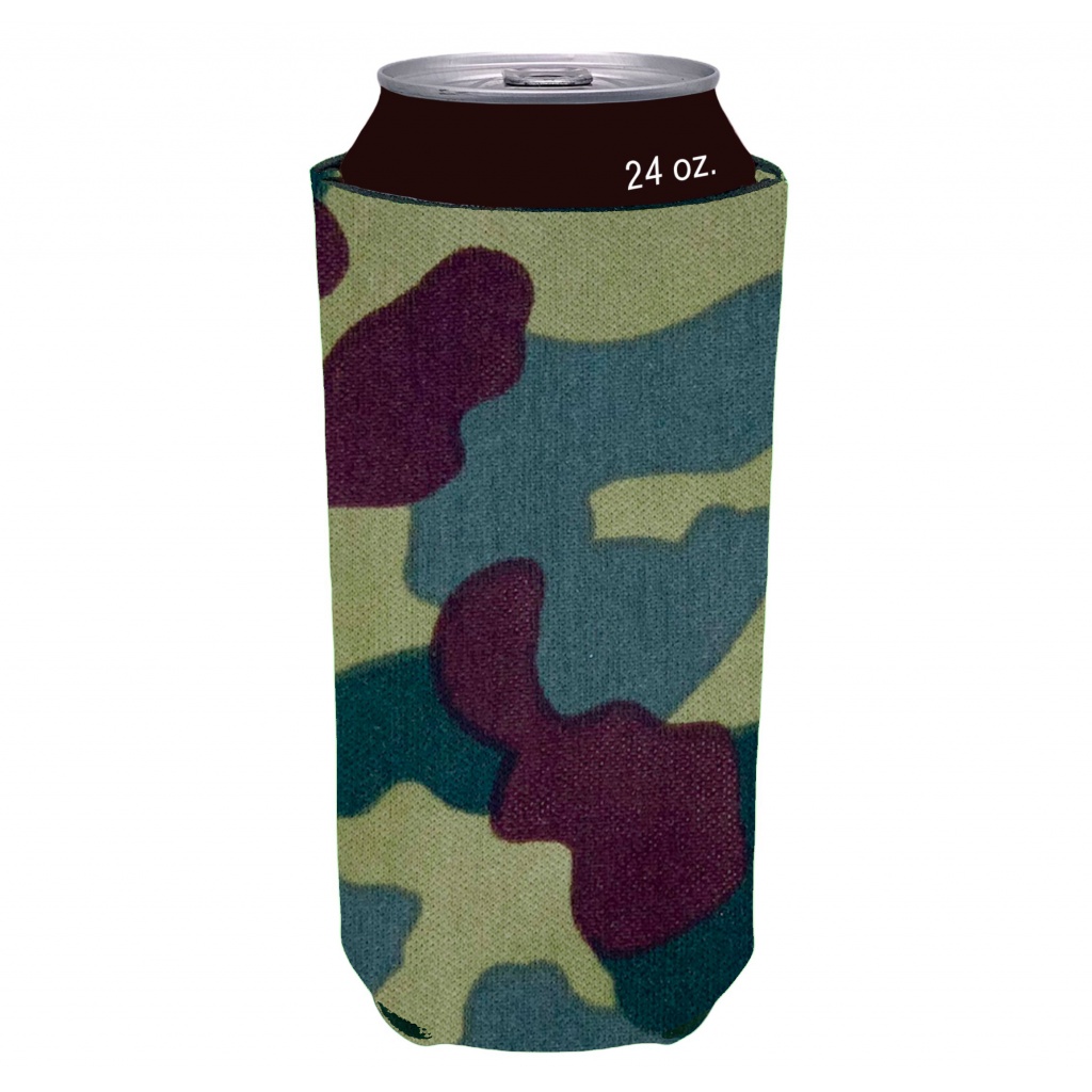 Blank Foam Collapsible 24 oz. Can Coolie – Made in USA – Wholesale Coolies